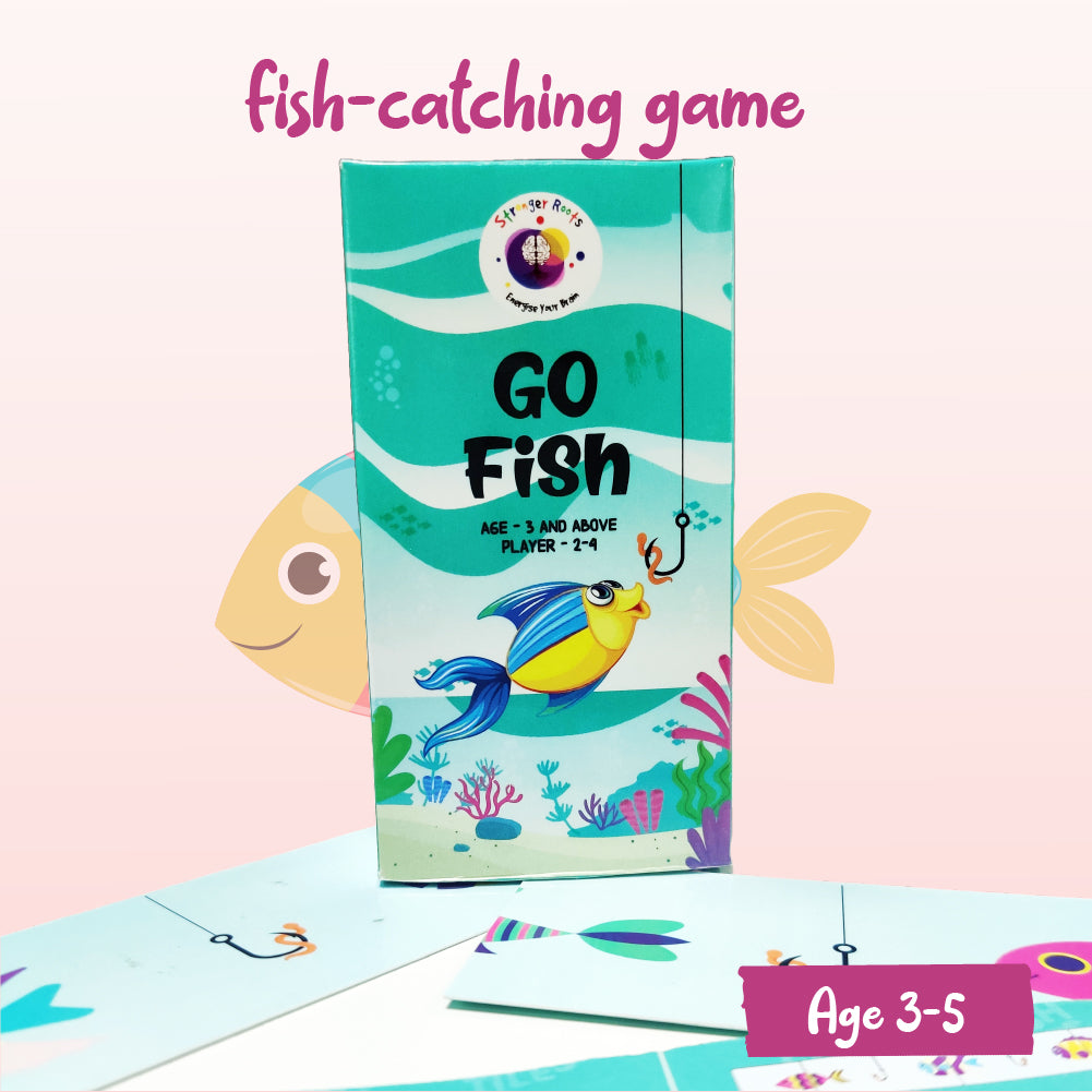 Fish Connector Game - Go fish (for ages 3-5 years) – Strongerroots
