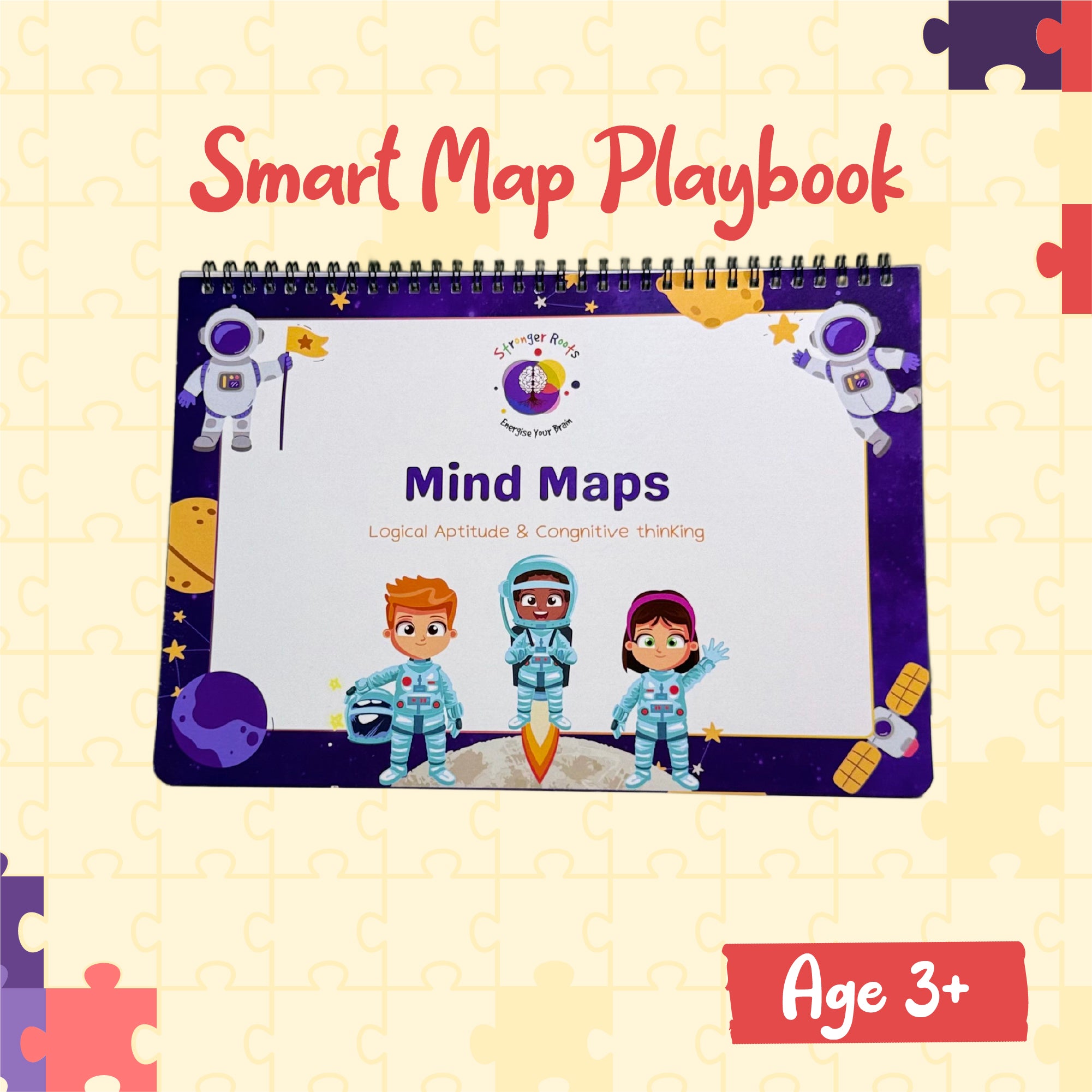 Mind Maps Logical Reasoning Binder (For age 3+ years) – Strongerroots